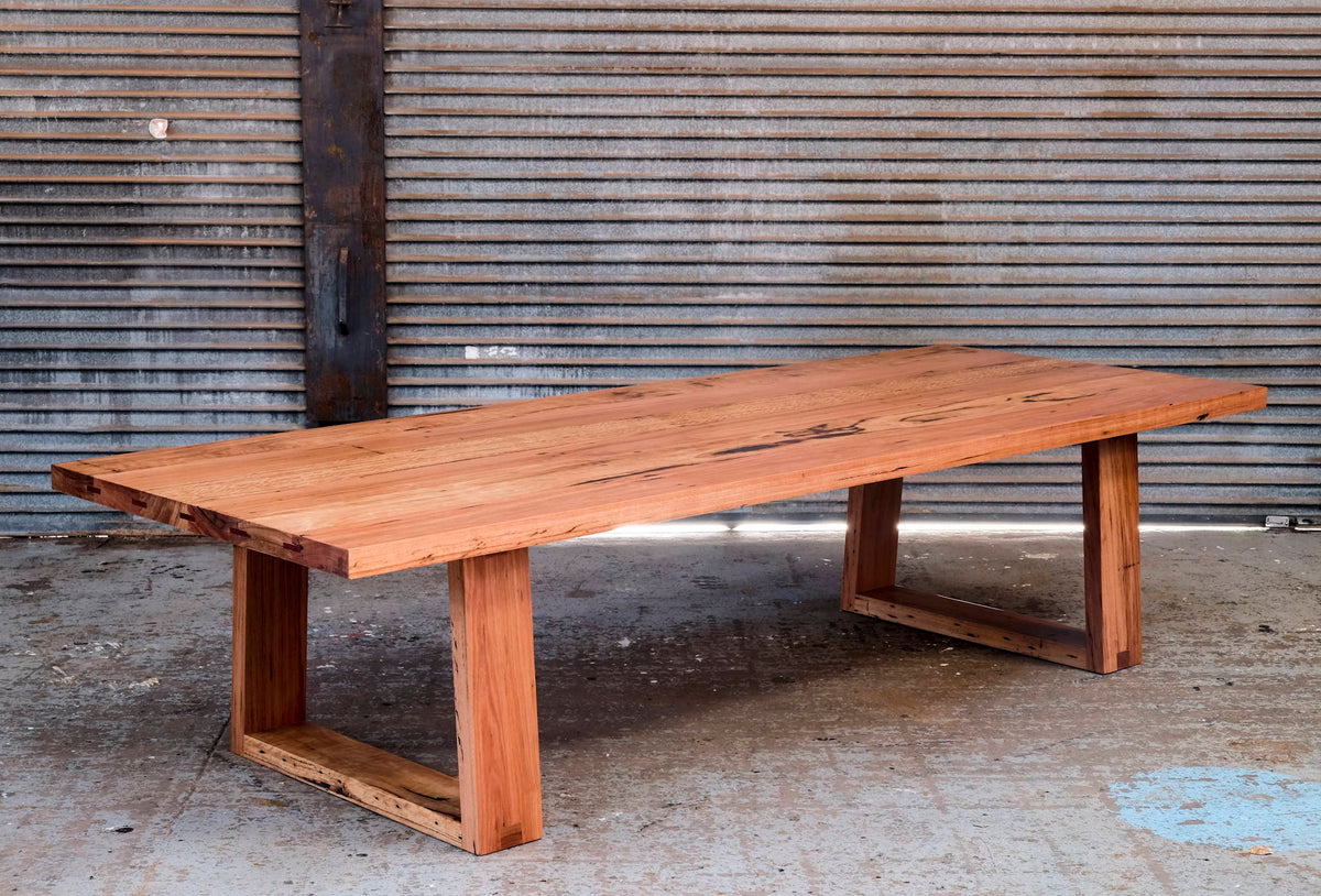 "Hulk" Heavy Messmate Dining Table – ND Recycled Timber Furniture