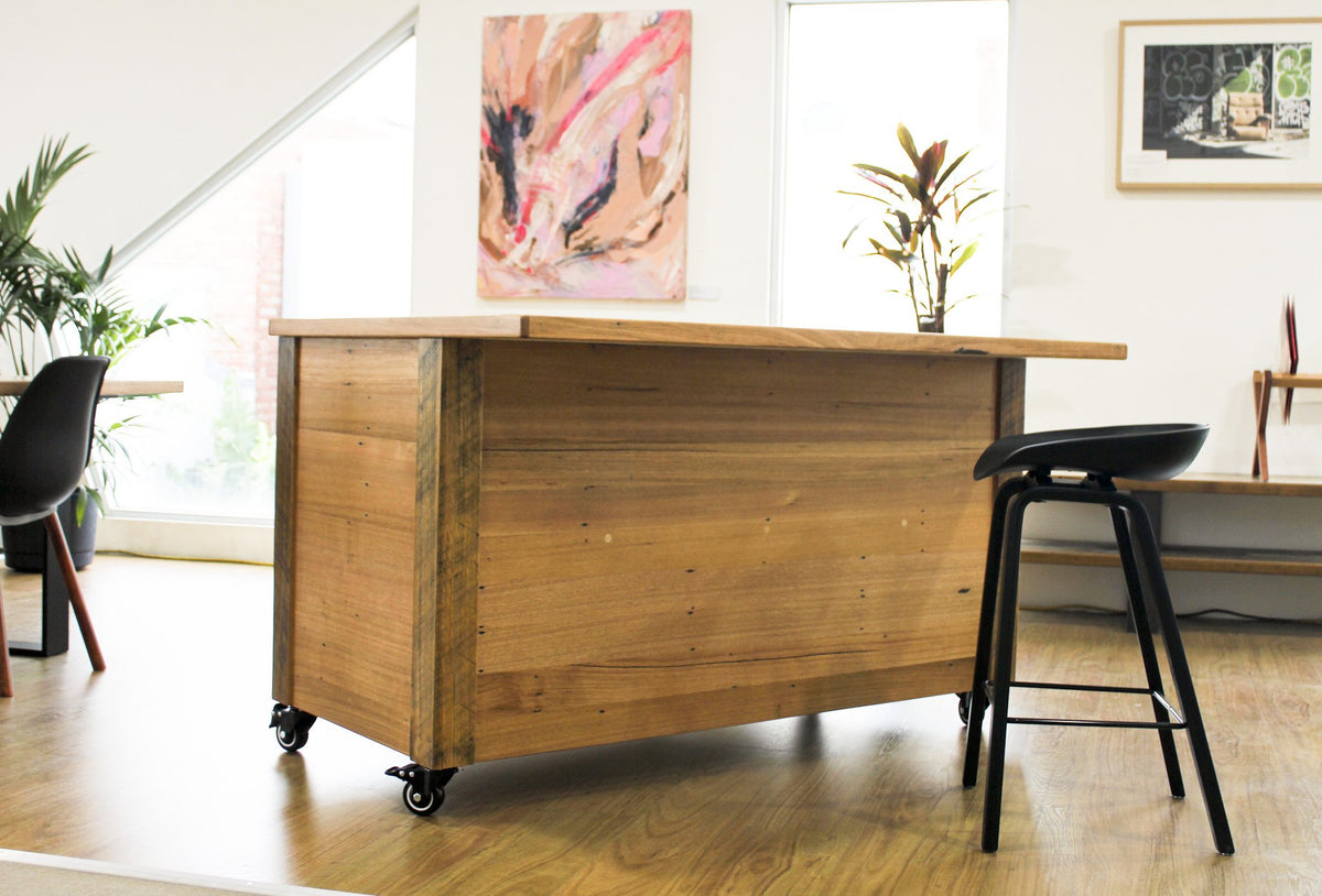 "Nigella" Kitchen Cart – ND Recycled Timber Furniture