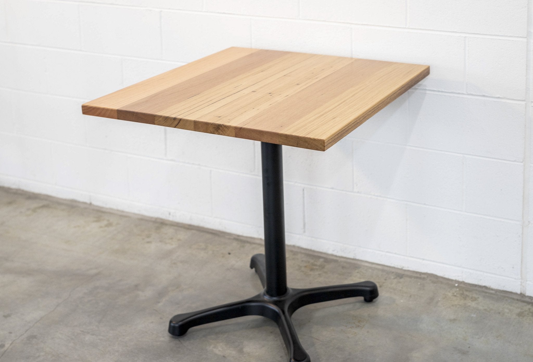 “Cooper” Cafe Table Top – ND Recycled Timber Furniture