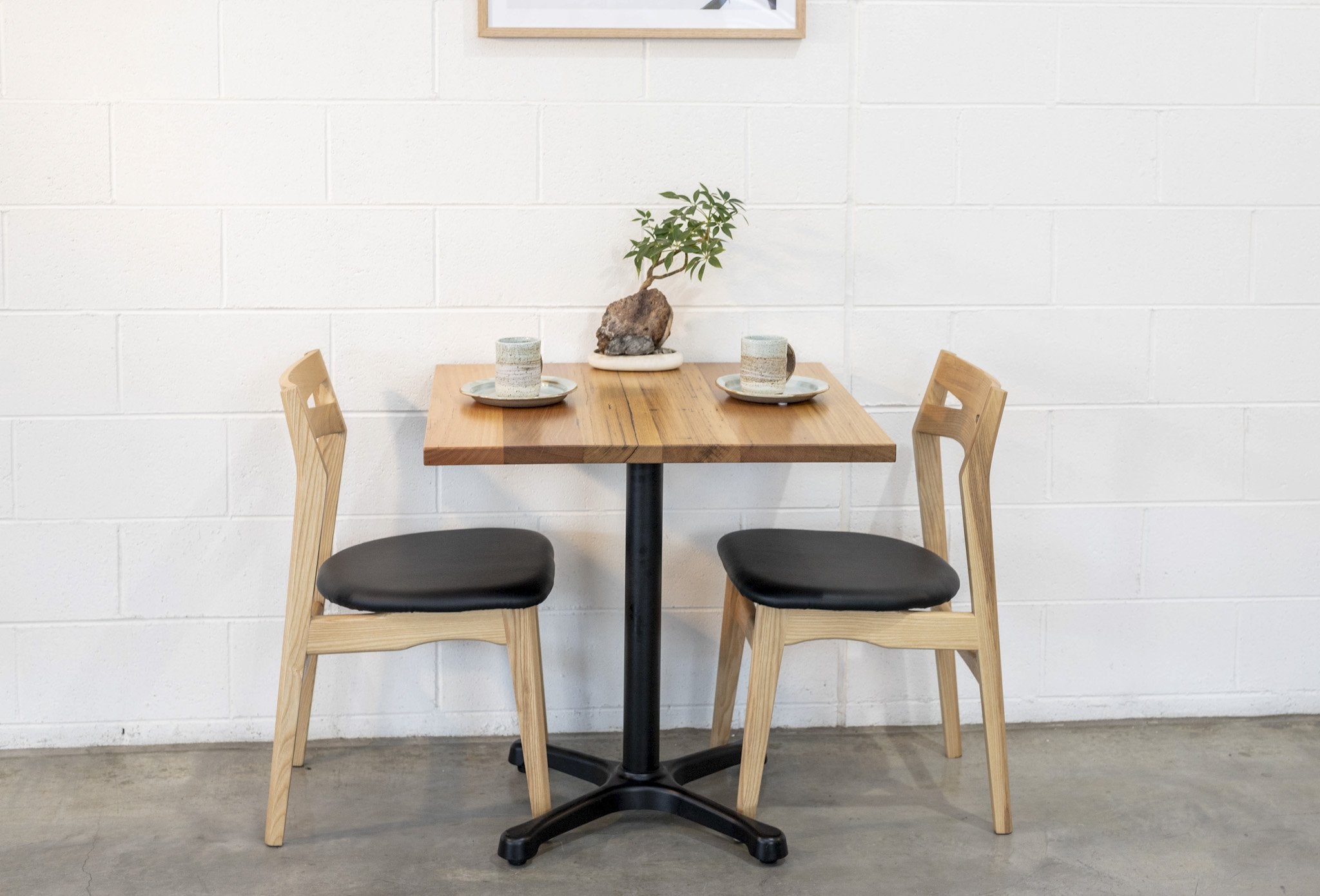 “Cooper” Cafe Table Top – ND Recycled Timber Furniture